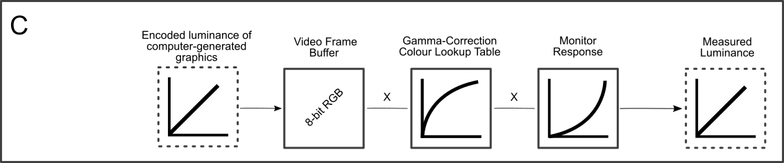 Gamma-Correct the Luminance of a Display